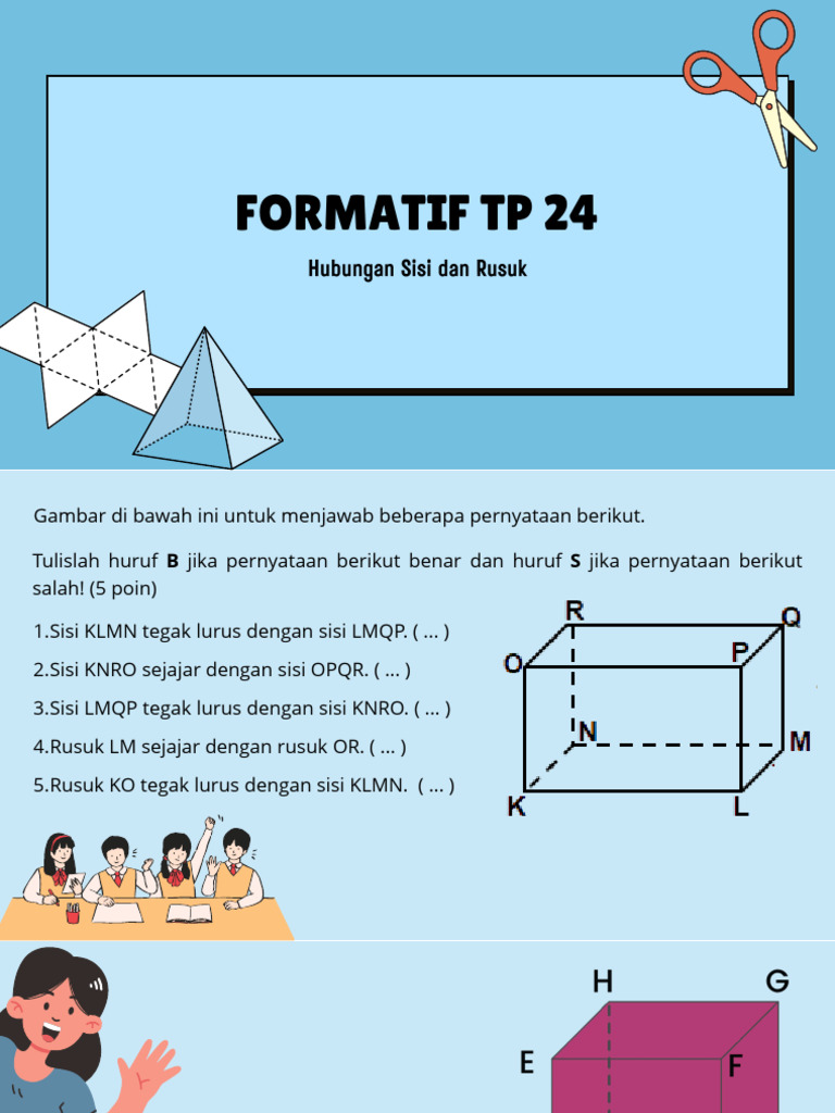 Hubungan Sisi dan Rusuk Geometri | PDF