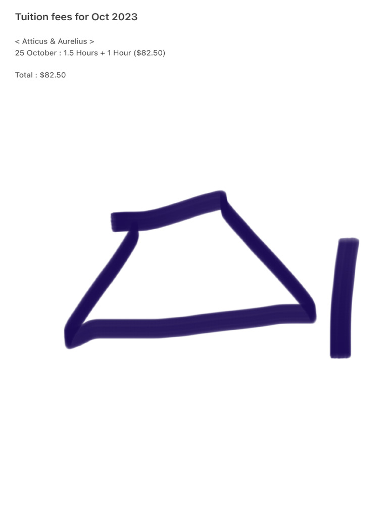 Tuition Fees For Oct 2023 | PDF
