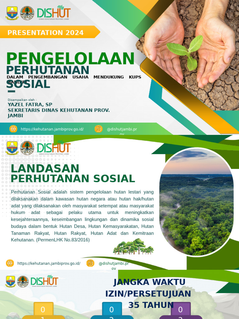 Pengelolaan Perhutanan Sosial Jambi | PDF