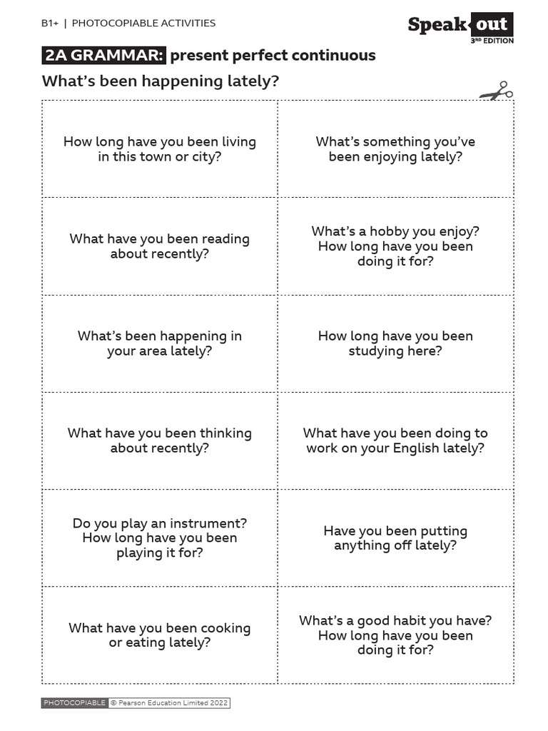 SO3 B1P PC 2A Grammar | PDF