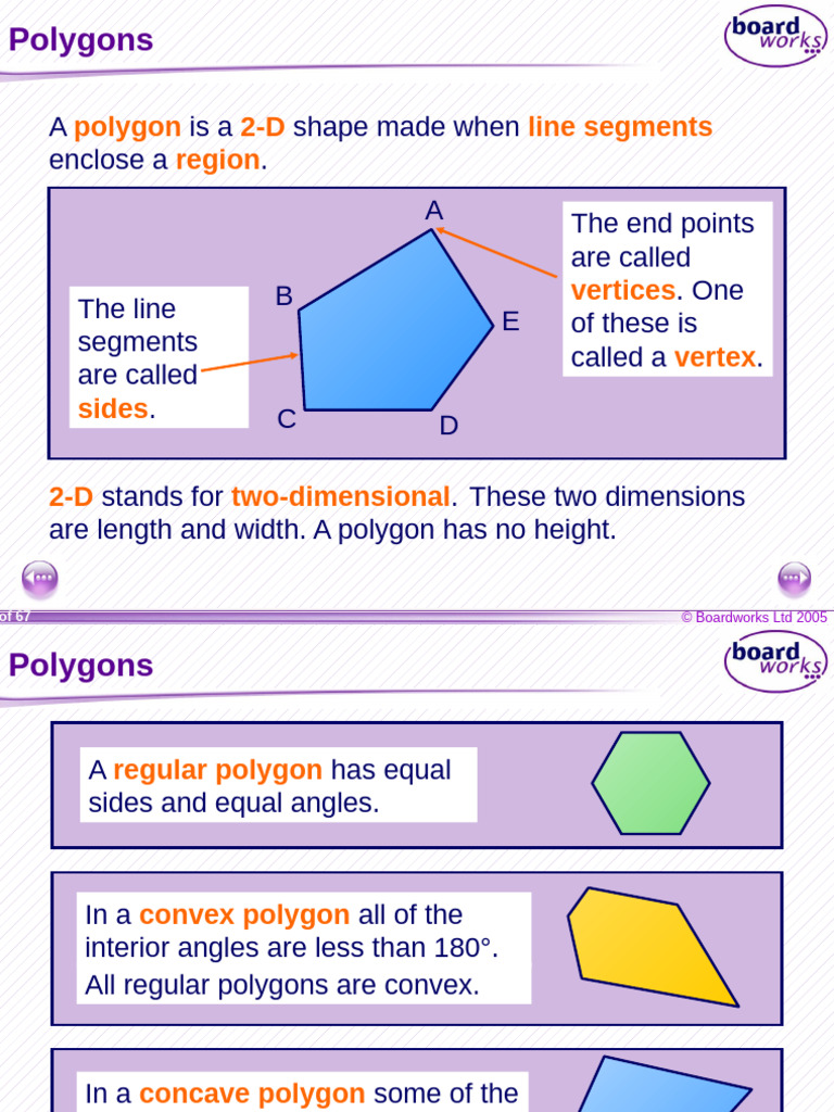 Form 1 21 Angle Properties of Polygons | PDF | Polygon | Triangle