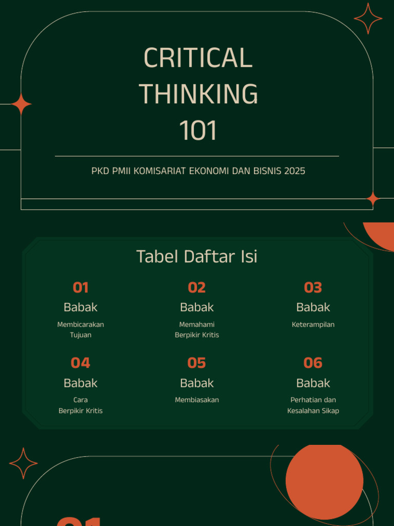 Critical Thinking 101 | PDF