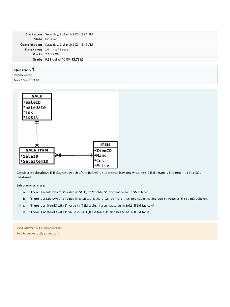 CS 2203 Self-Quiz Unit 5 | PDF | Databases | Software Design