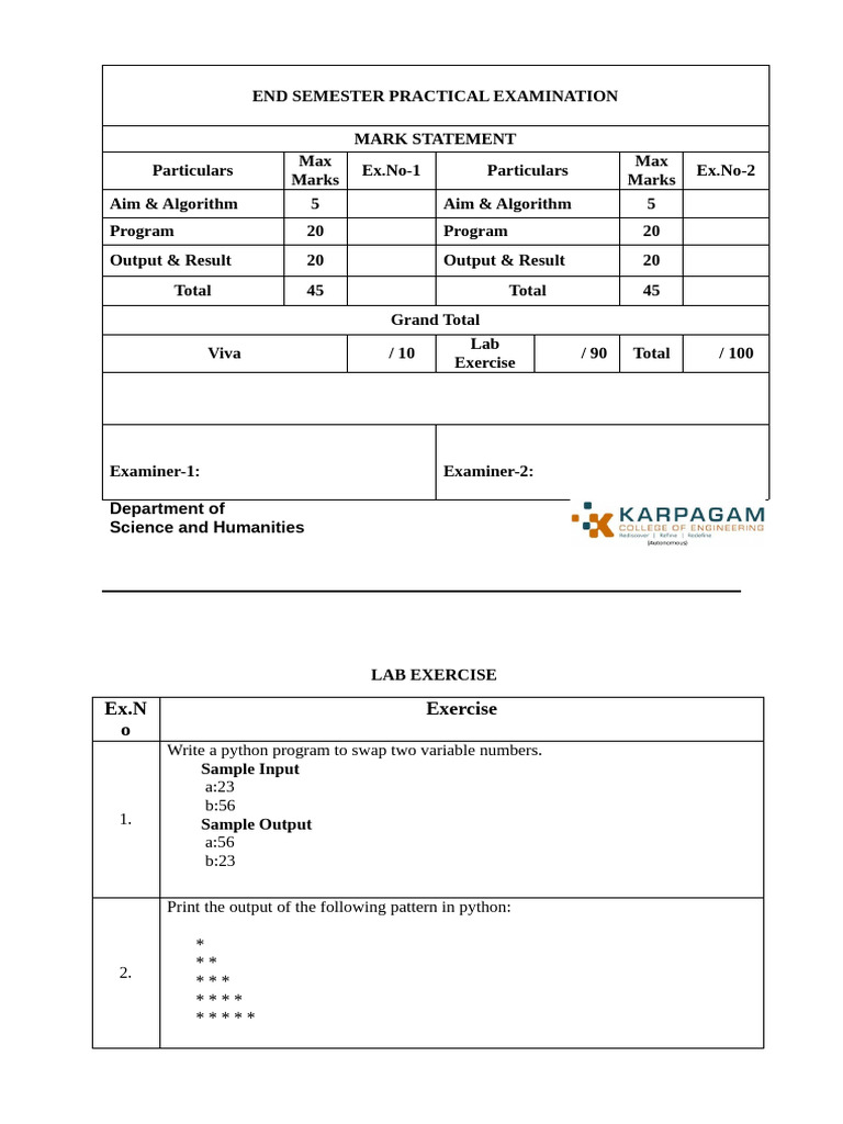 PP Individual LAB QUESTION 2023-2024 original | PDF | Python (Programming Language ...