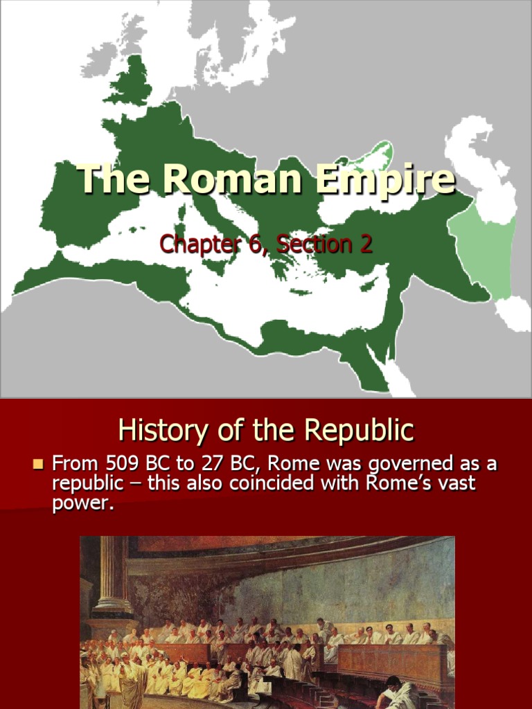 Chapter 4 The Roman Empire | PDF | Roman Republic | Julius Caesar