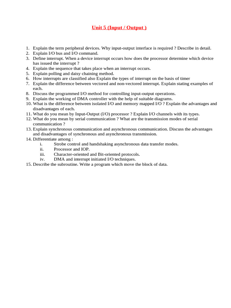 Understanding Input/Output Systems | PDF