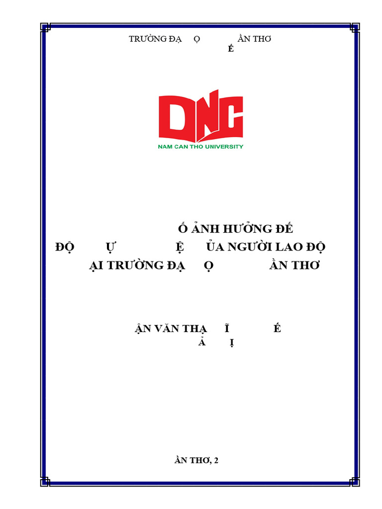 Cac Yeu To Anh Huong Den Dong Luc Lam Viec Cua Nguoi LĐ Tai Truong ...