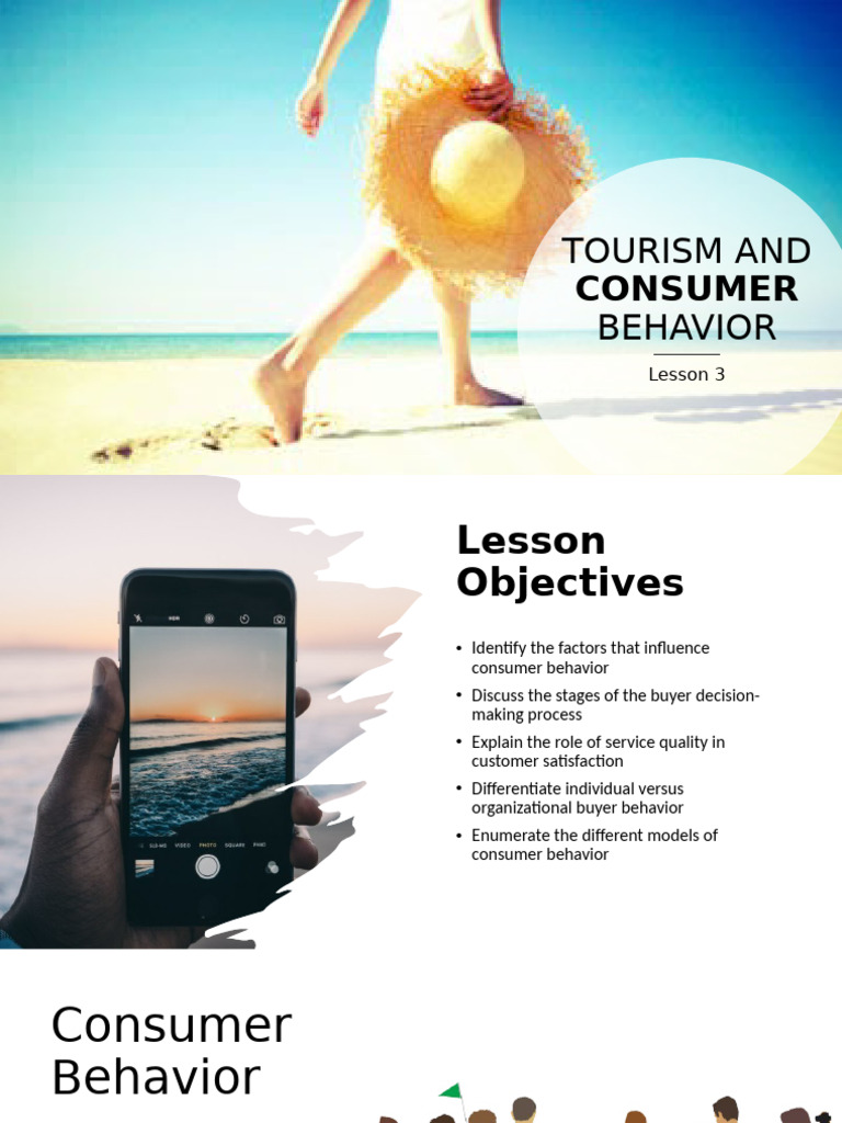 Lesson 3 Tourism and Consumer Behavior 3 | PDF | Behavior | Consumer ...
