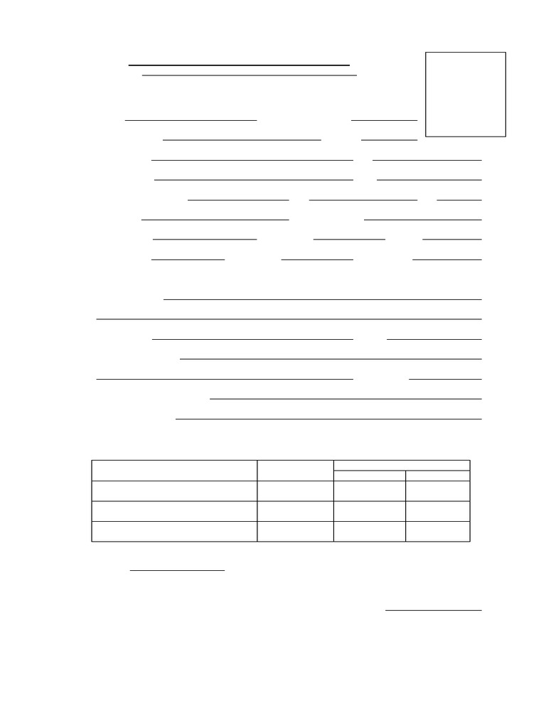 Proforma Office Card | PDF