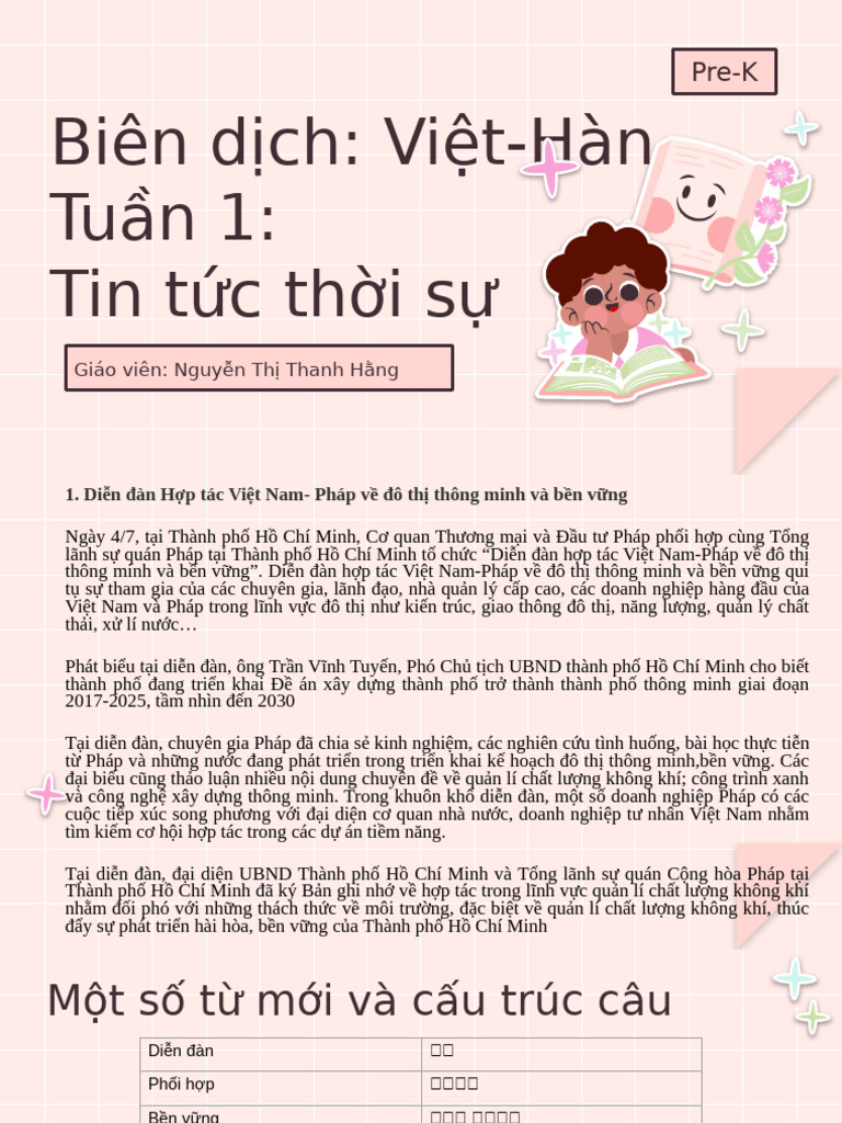 (Hanu) Tuan 1 - Tin Tuc Bao Chi | PDF