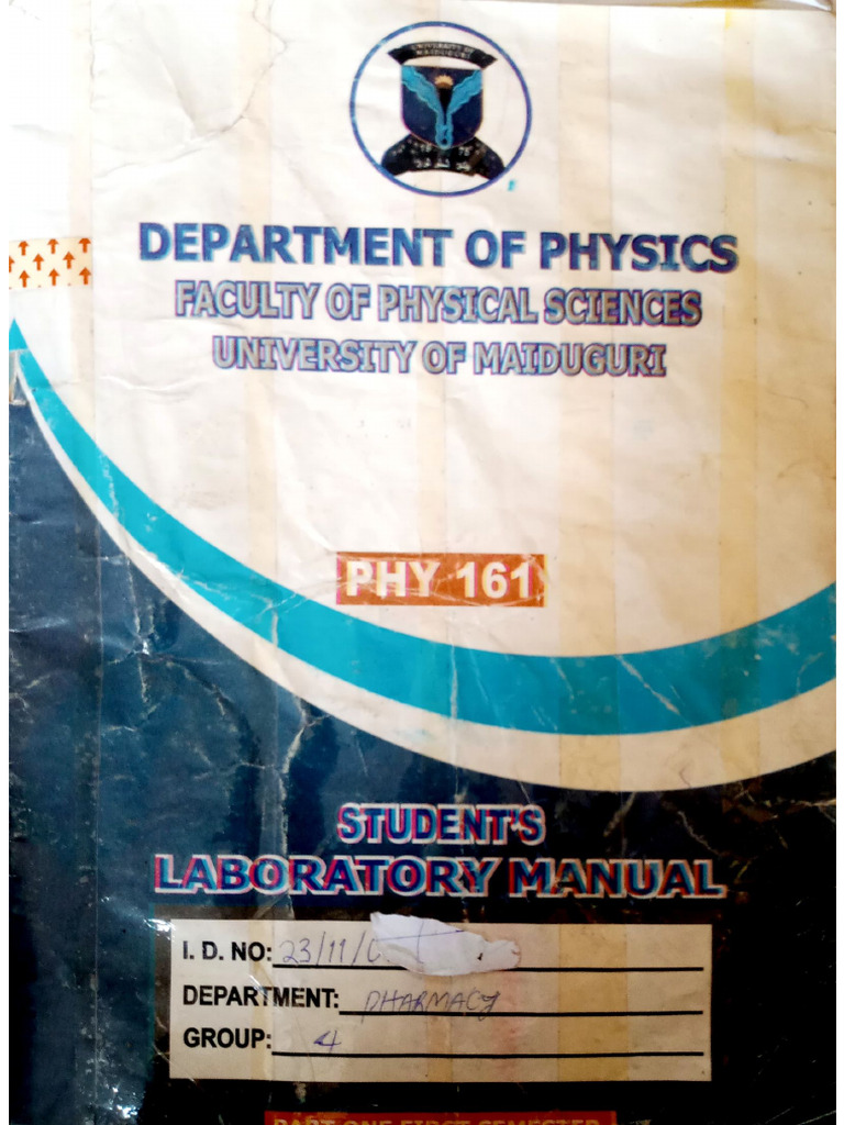 Phy 161 Basic Experiment Phy 1 | PDF