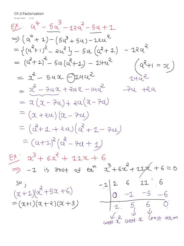 1 Factorization | PDF