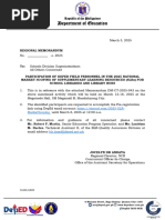 Indicative Program of Activities - Market Scoping 2025 | PDF