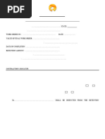 0088 0313 - Site Hand Over Form | PDF
