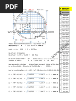 Calculate Circular Slab Reinforcement | PDF | Mathematics