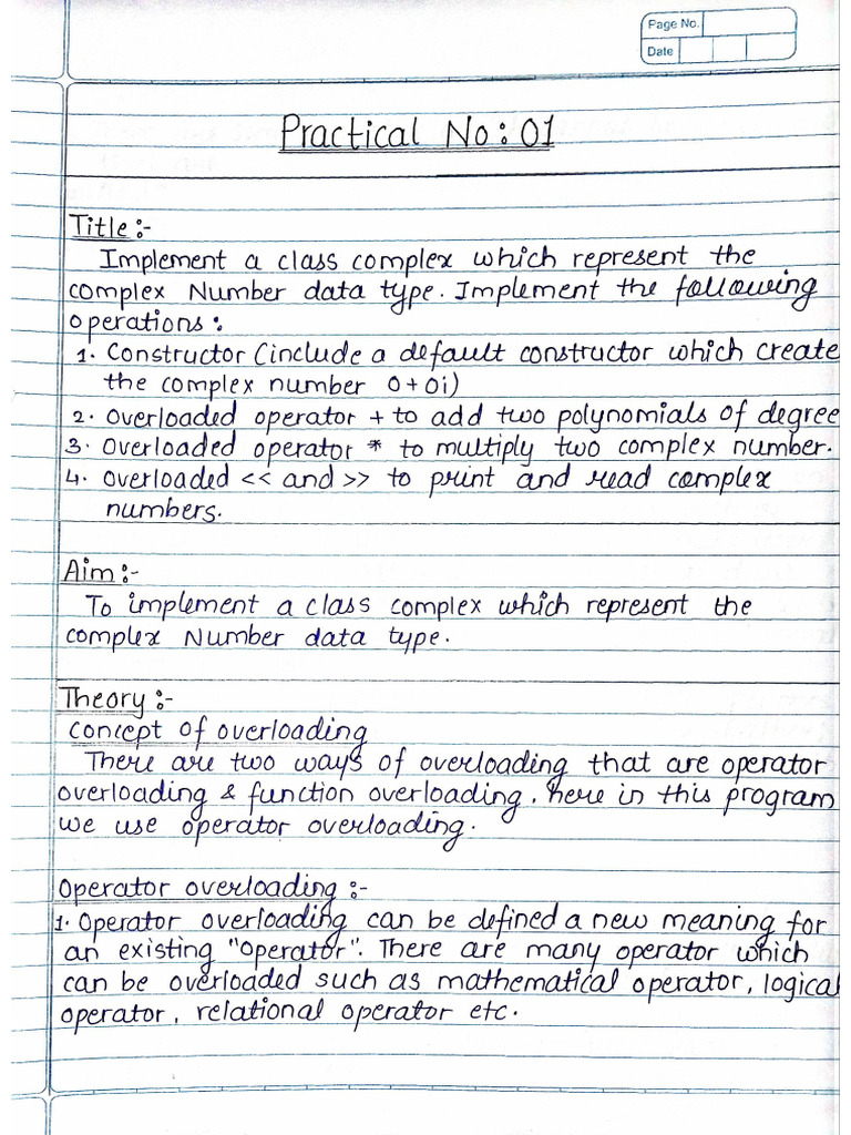 Oop Lab Manual | PDF