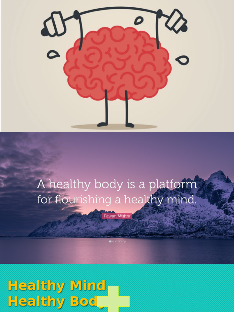 Healthy Mind Healthy Body | PDF