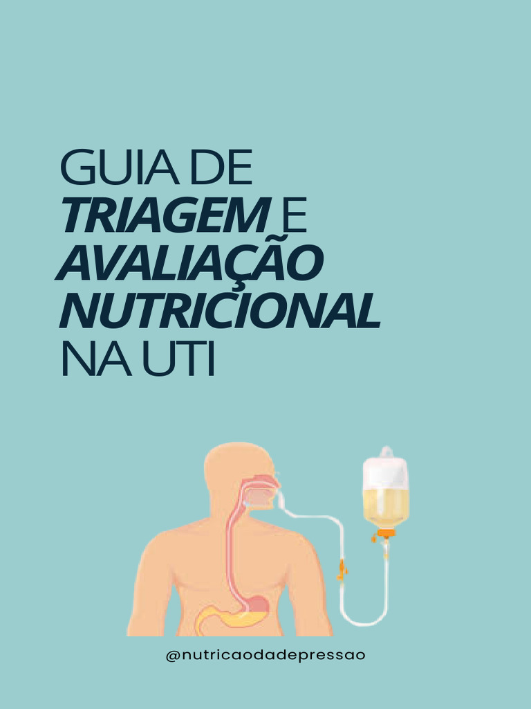Triagem e Avaliação Nutricional na UTI | PDF | Unidade de Tratamento ...