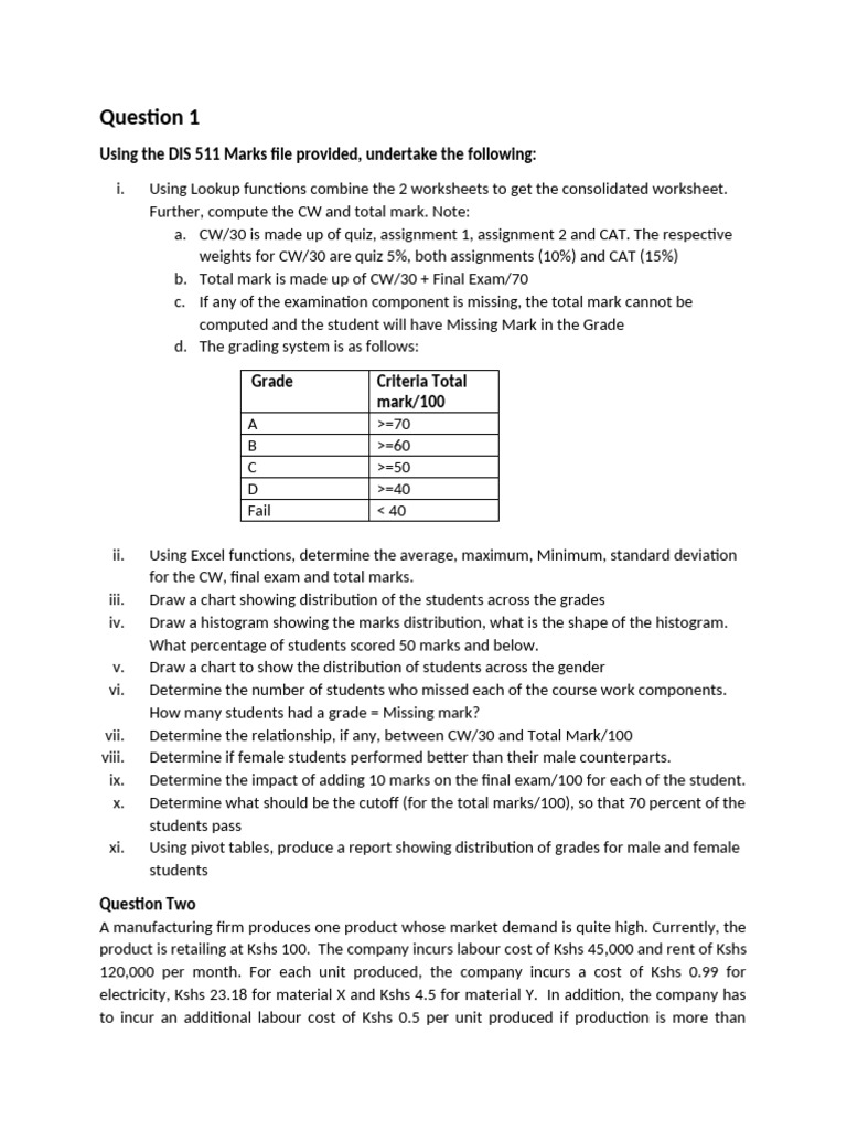 DIS 3102 Group Assignment 2025 | PDF