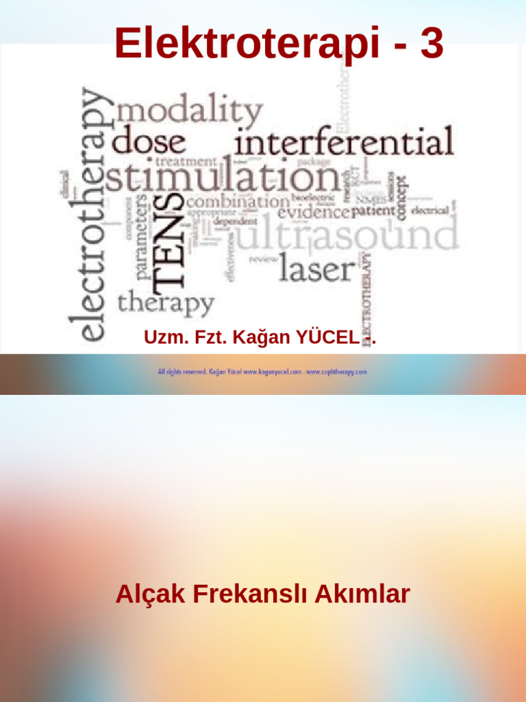 Elektroterapi - 3 | PDF