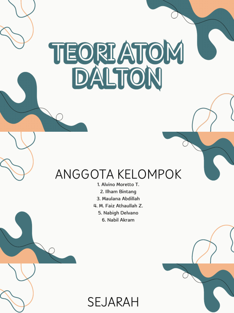 Teori Atom Dalton | PDF