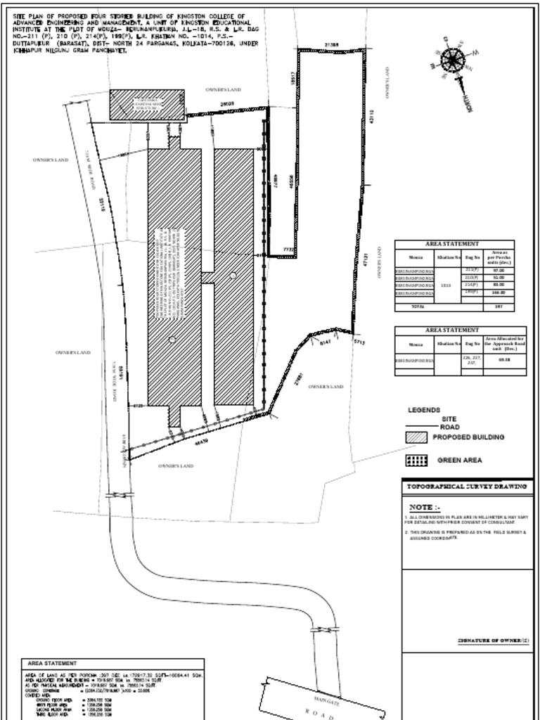 Kingstone - Site Plan - Final-Model | PDF | Geographical Technology