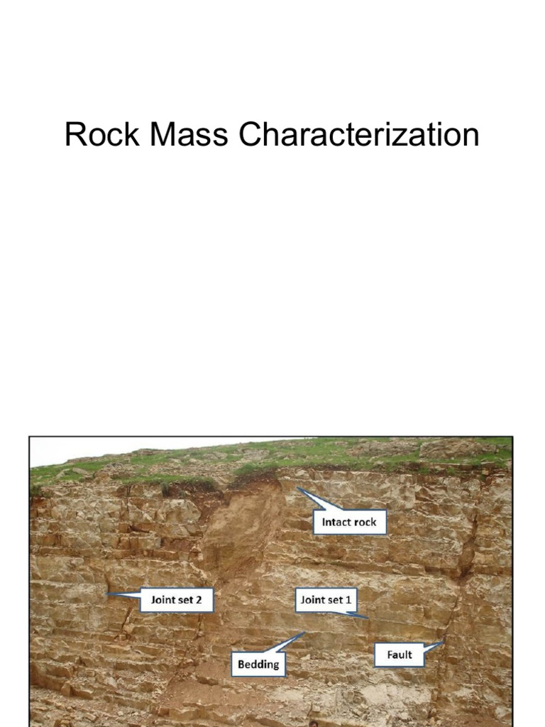 Rockmass Characterization | PDF | Geology | Physical Sciences