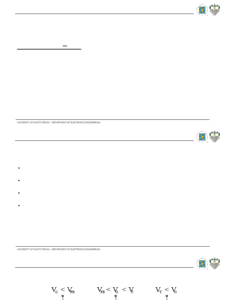Module 2 - MOS Operation Physics and The I-V Characteristics | PDF ...