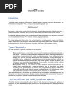 20 Essential Economic Terms Explained | PDF | Cost Of Living | Economics