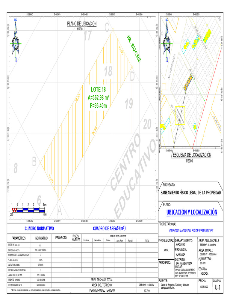 Sub Divicion SR Gregoria-UL-A3-GREGORIA | PDF