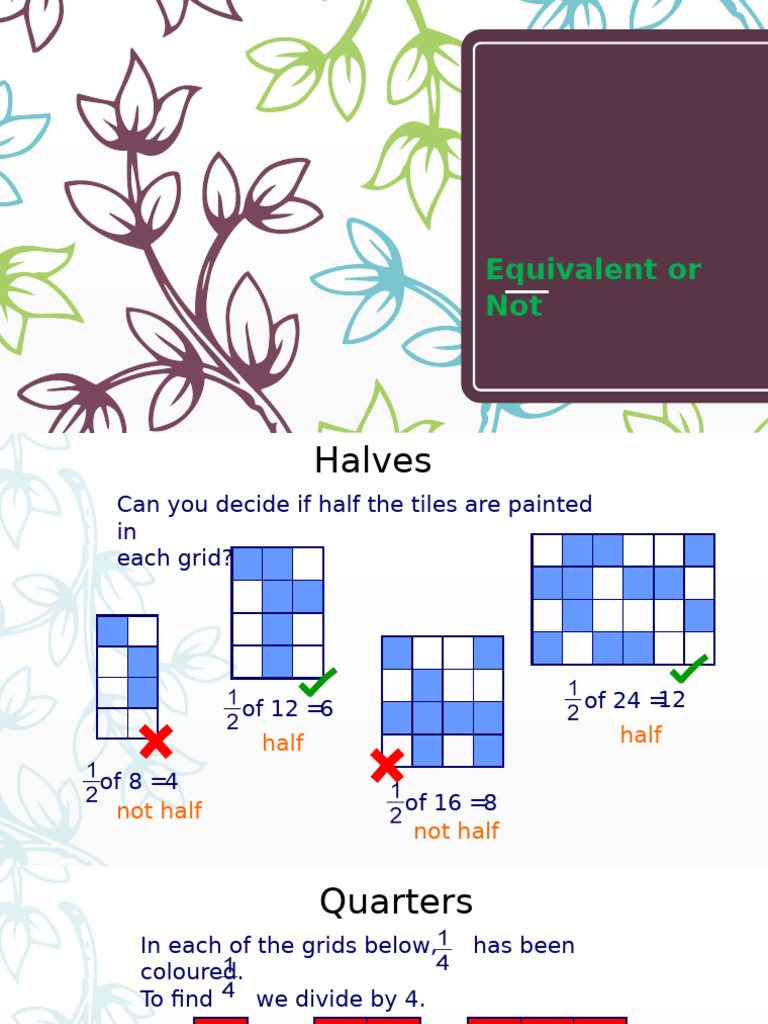 Equivalent or Not | PDF