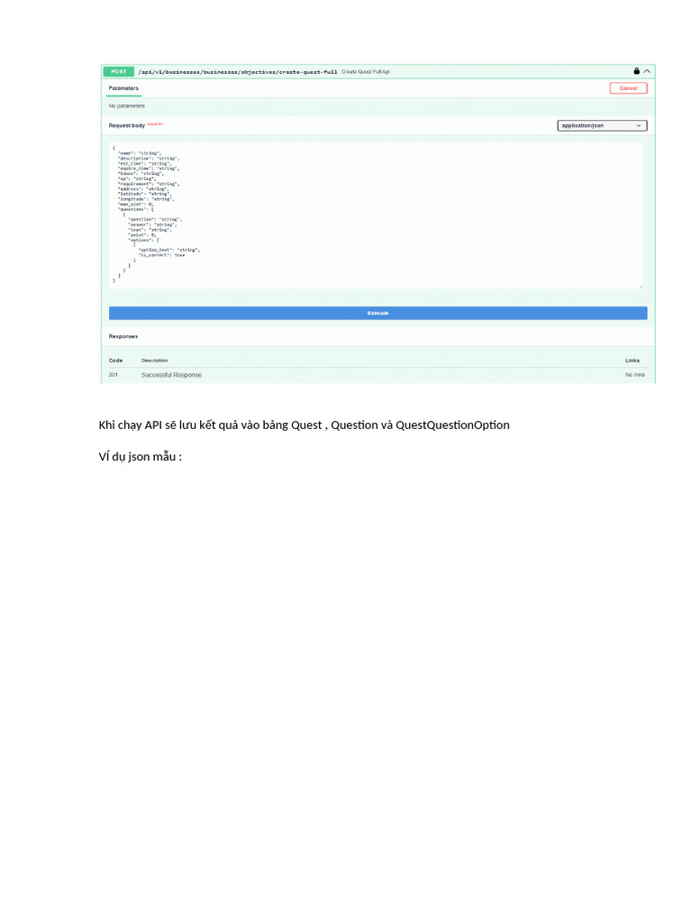Format API G I Quest | PDF