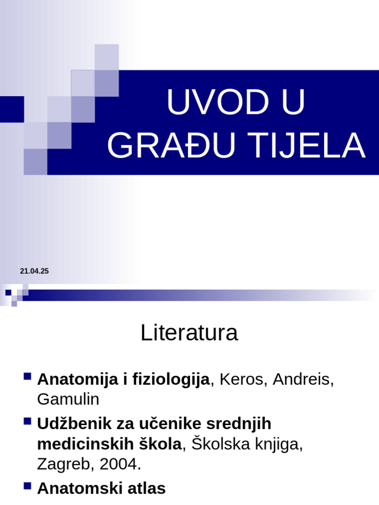 1 Anatomija | PDF