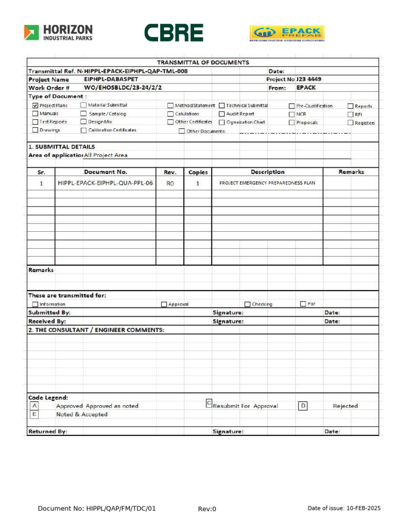 Project Plant and Equipment Plan | PDF | Crane (Machine) | Elevator