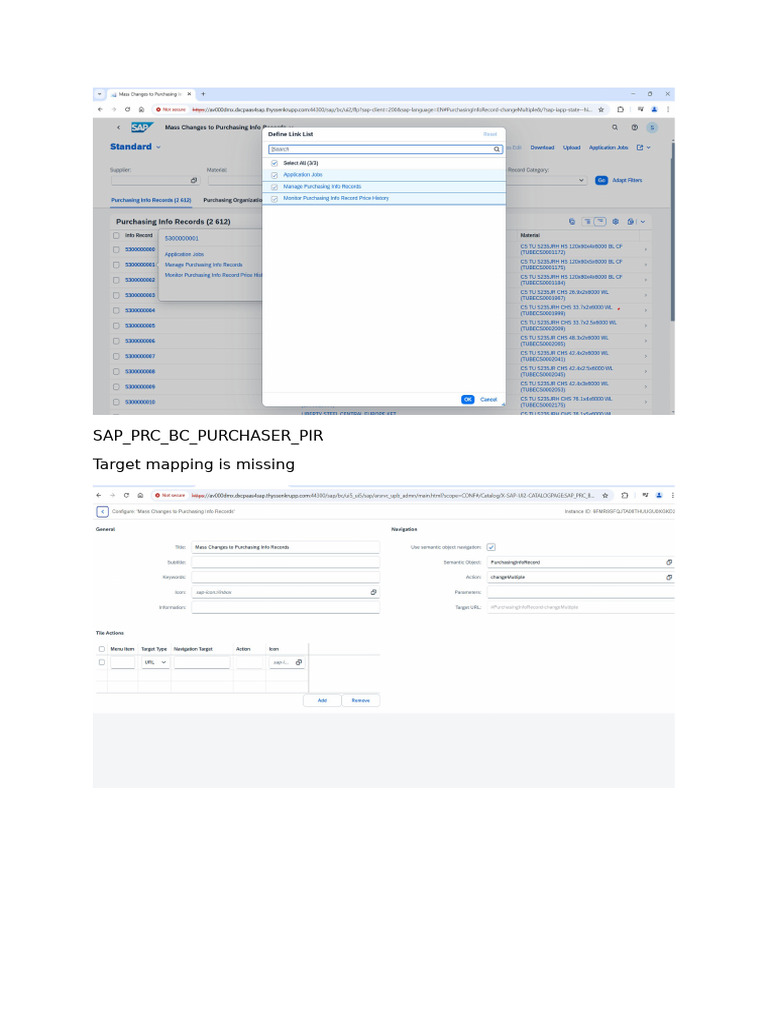 DMX Target Mapping | PDF