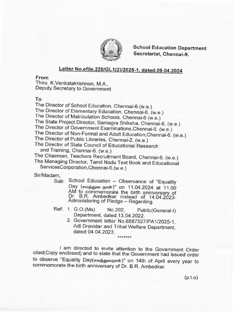 Equality Day Pledge With Sign Copy 09.4.2025 | PDF