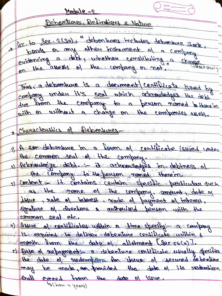 Module 2 Company Law | PDF