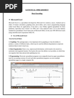 Cricket Stats Excel Spreadsheet Guide | PDF | Microsoft Excel | Spreadsheet