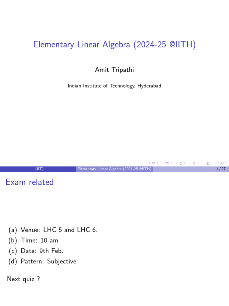 Minimal Polynomials in Linear Algebra | PDF | Eigenvalues And ...