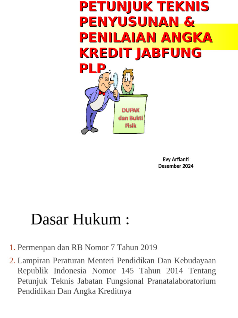 Metode Penyususan Dupak 2024 | PDF
