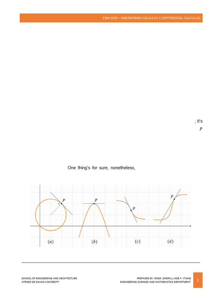 Understanding Derivatives in Calculus | PDF | Tangent | Slope