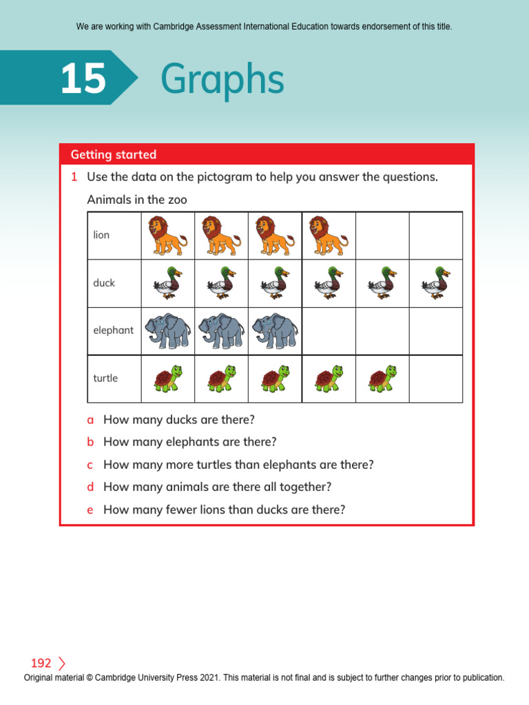 Data Representation with Pictograms and Charts | PDF | Infographics
