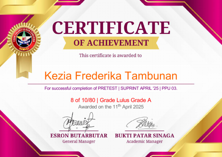Certificate | PDF