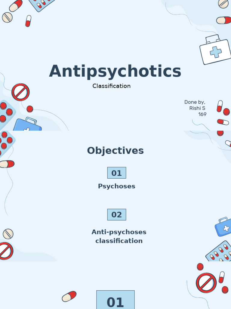 Antipsychotic Drug Classification Overview | PDF | Psychosis ...