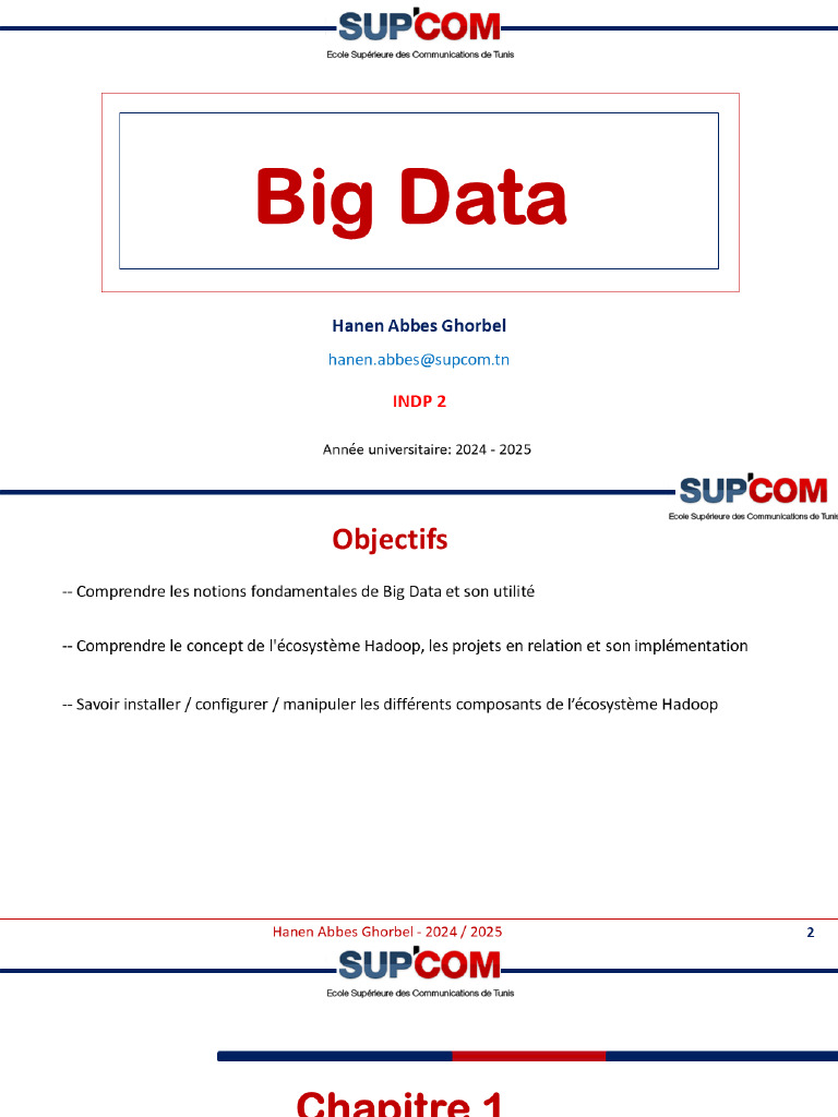 Big Data Chapitre 1 | PDF