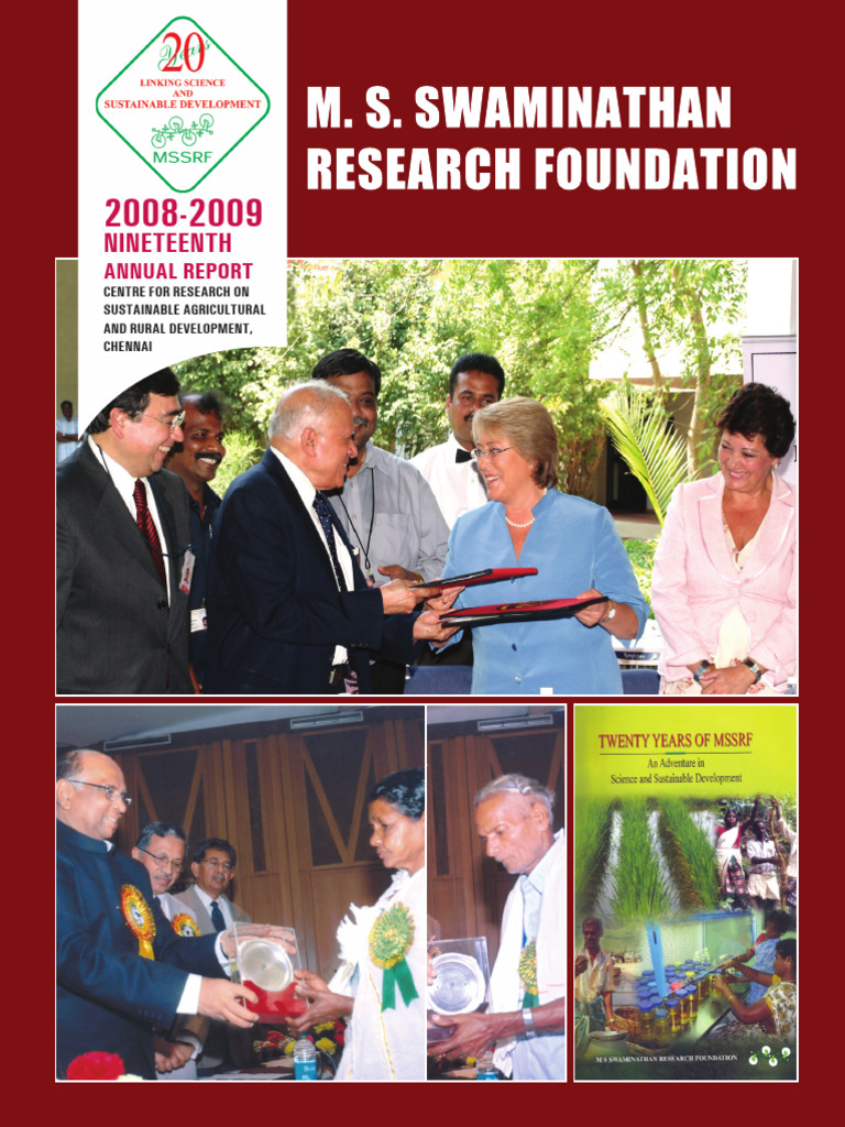 mssrf report 4th page | PDF | Mangrove