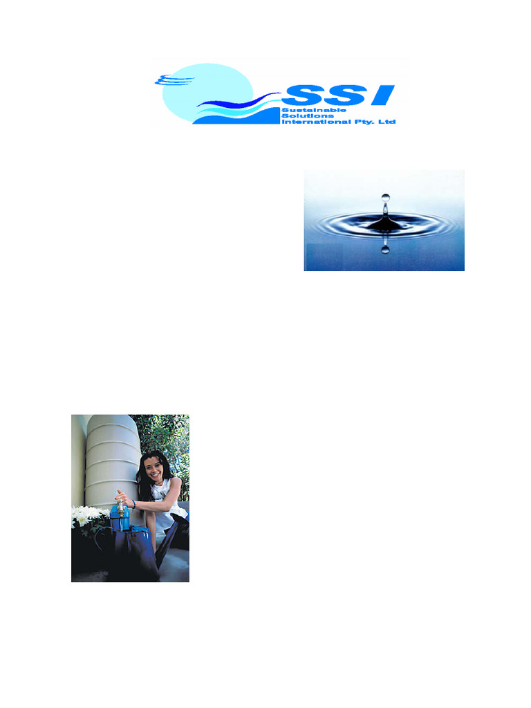 SSI Rainwater Modelling Brochure | PDF | Environmental Science ...