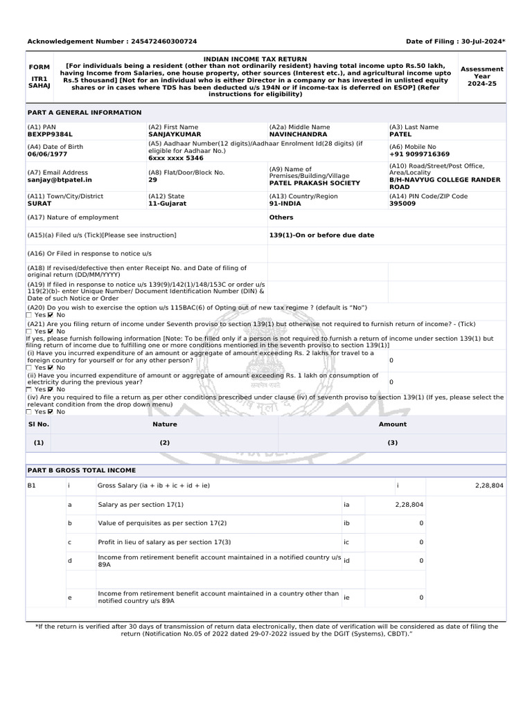 Forms 2024 245472460300724 | PDF | Tax Refund | Tax Deduction