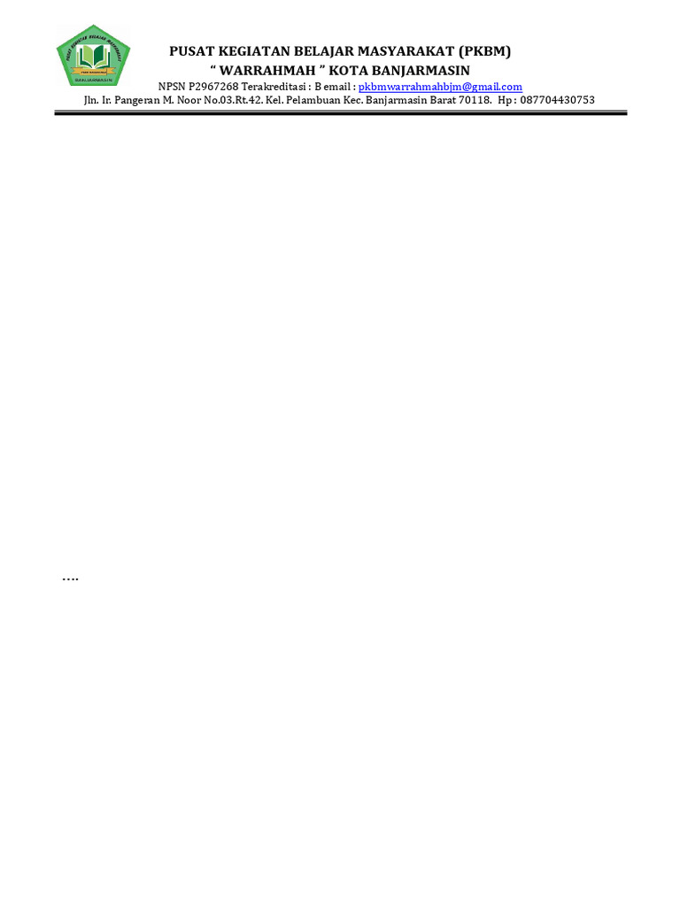 Contoh SKL Paket C TH.2024-2025 FDF | PDF