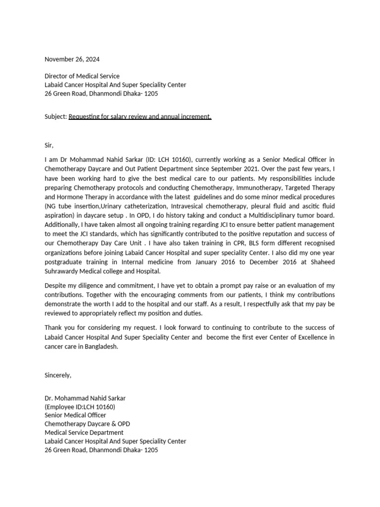 Salary Increment 2024 | PDF